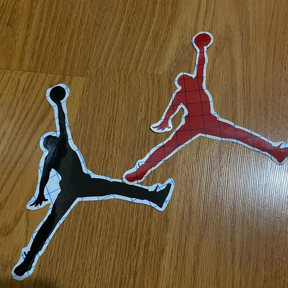 Hand Crafted | Other | Jordan Jumpman Logo Decal Sticker Size 5 78 ...